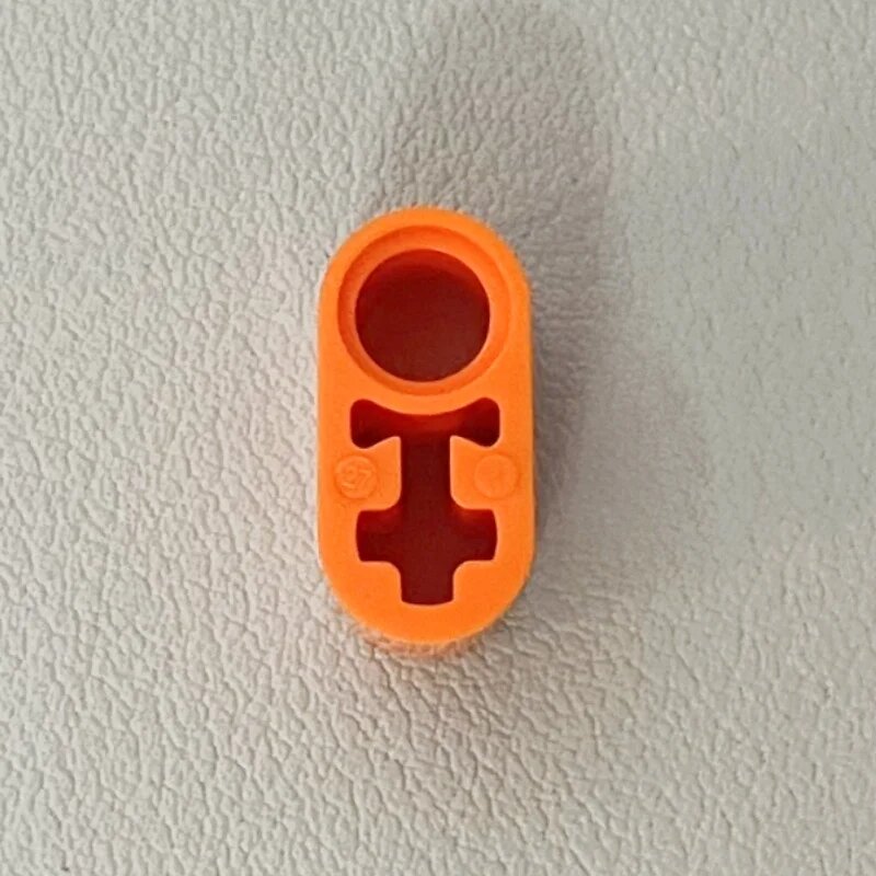 LEGO Technic 1x2, оранжевый