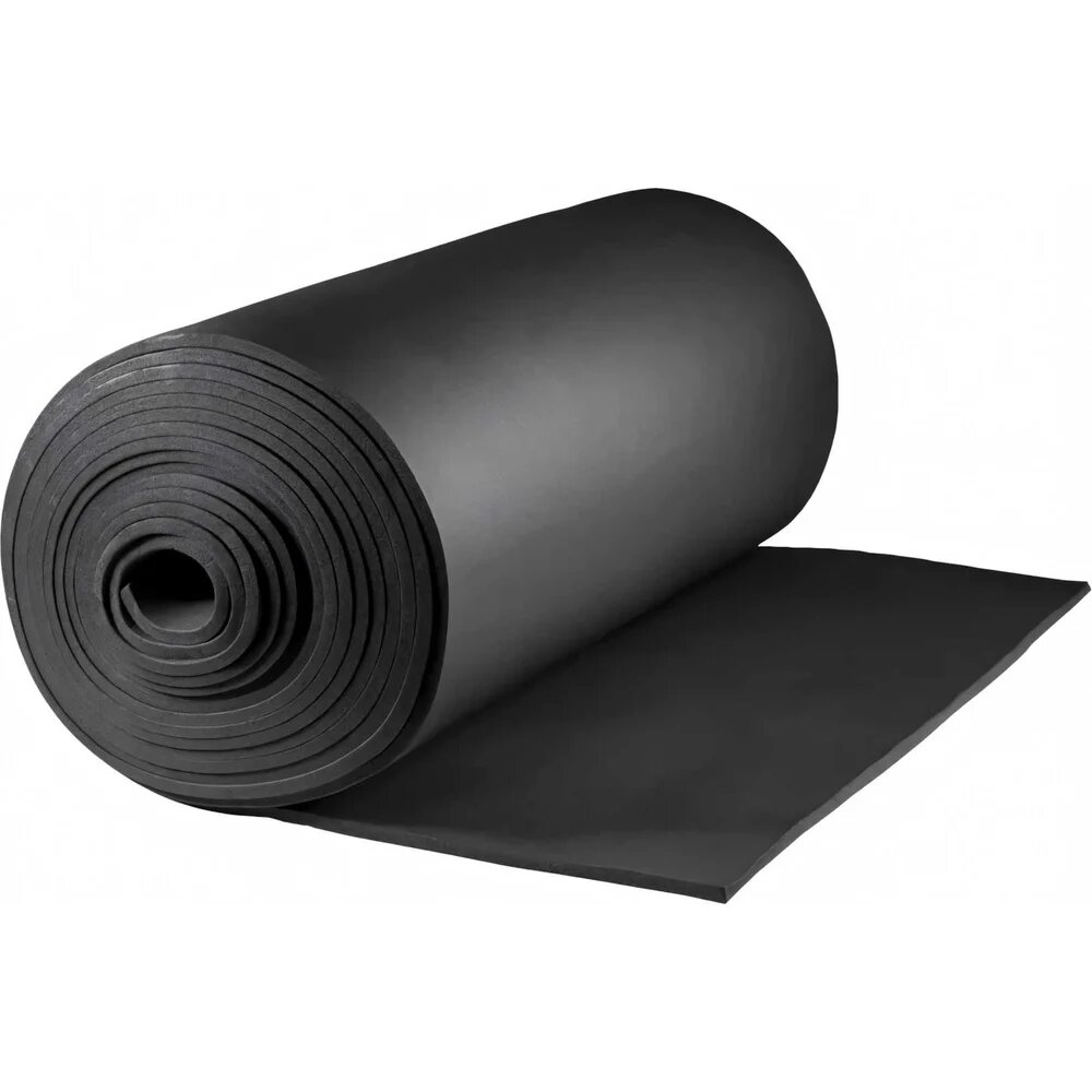 Рулон K-FLEX, вспененный каучук, 10х1000-20, ST, черный, 20 м