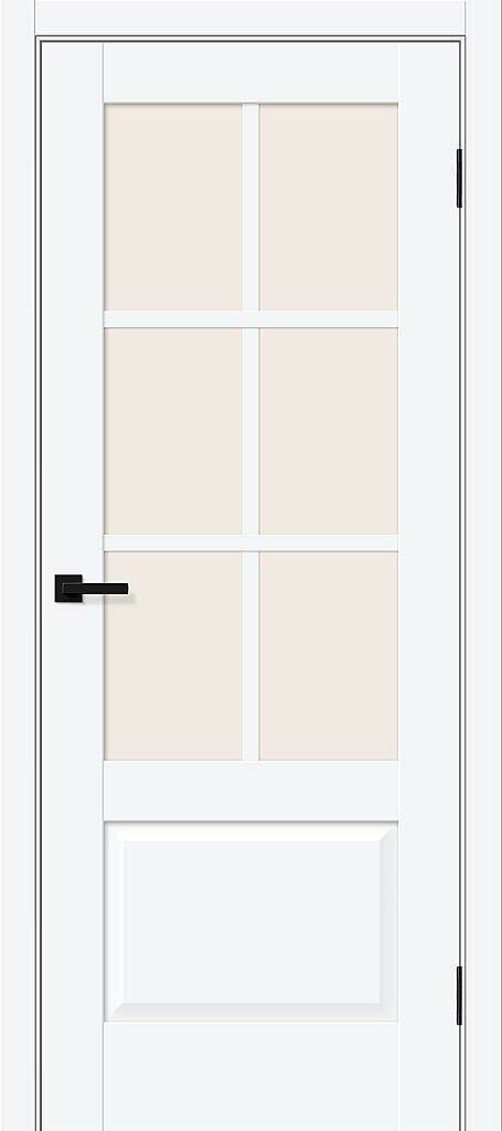 Дверь Прима-1301 White Silk Magic Fog Браво 200*60