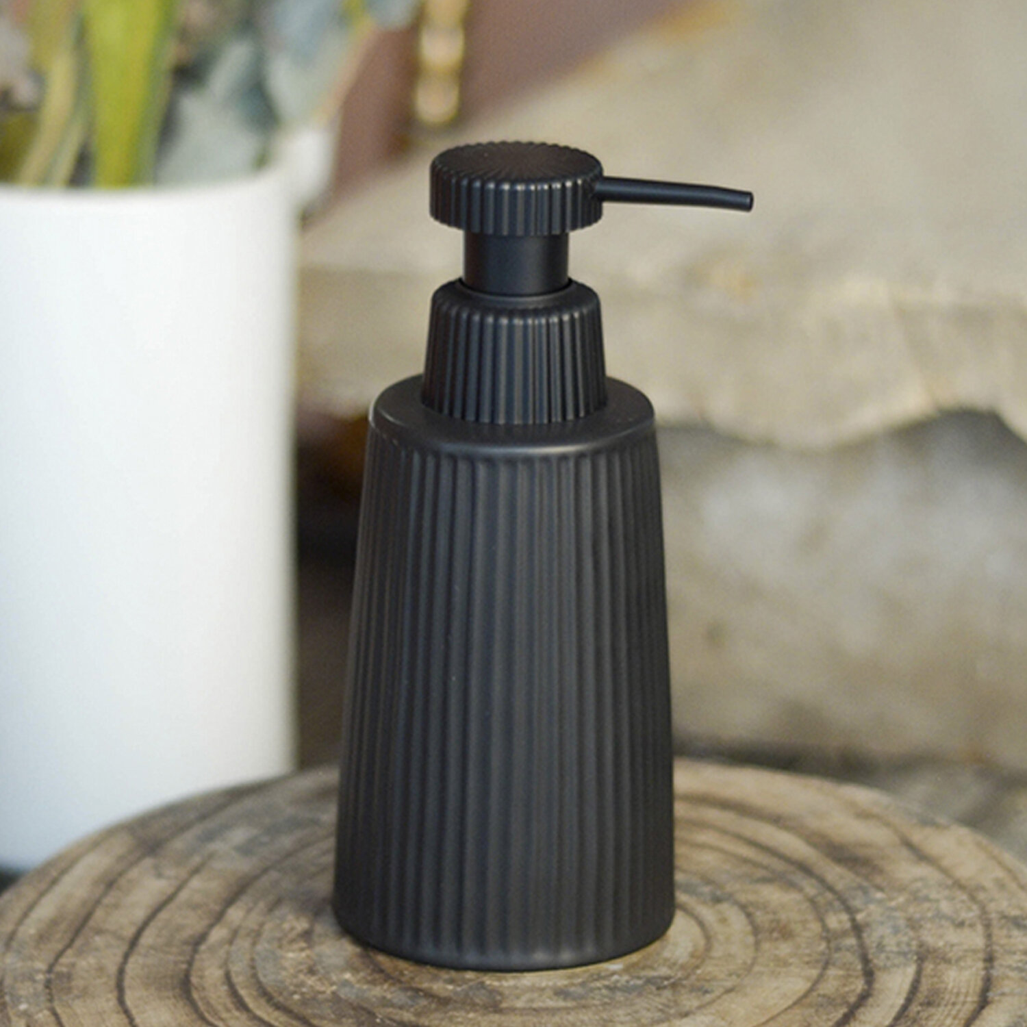 Диспенсер для жидкого мыла керамический ND Play Сингапур (Singapore) / Дозатор для моющего средства для ванной и кухни