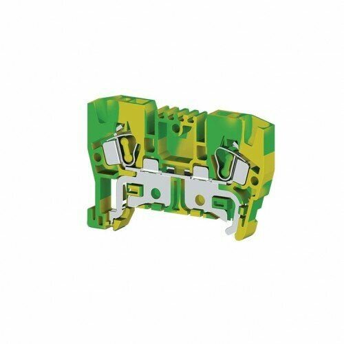 KLEMSAN 336230 Клеммник пружинный 4 мм. кв, (земля); YBK4T