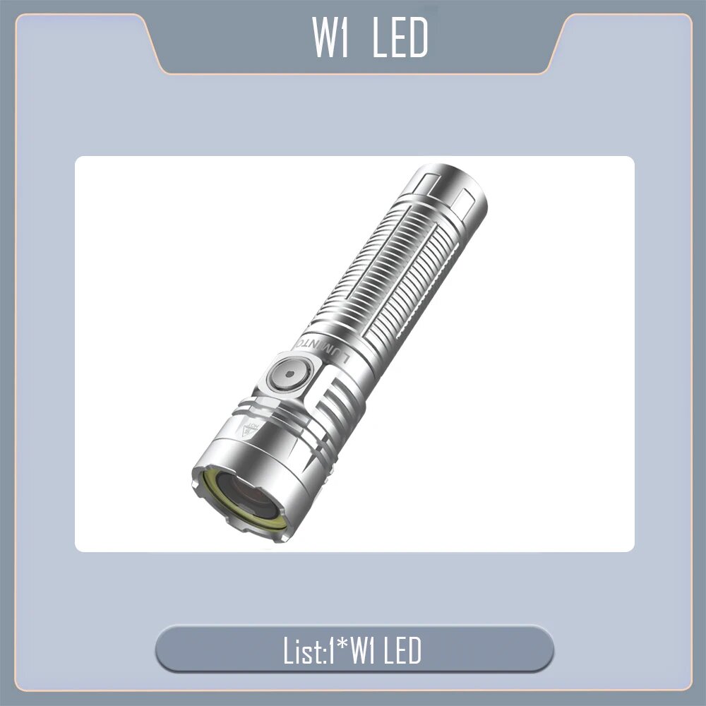 LUMINTOP W1 красный алюминиевый фонарь 700LM single flashlight