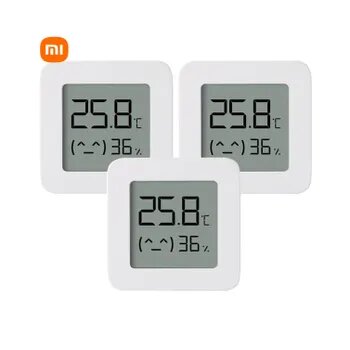 Метеостанция Mi Bluetooth Hygrothermograph 2 (LYWSD03MMC),3 шт