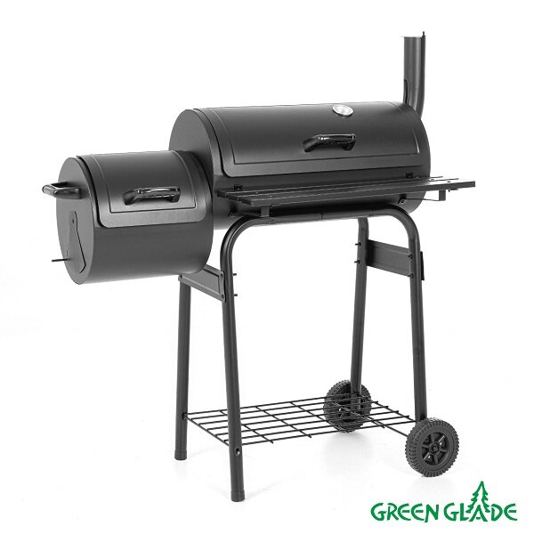 Гриль - коптильня смокер Green Glade 11092 Черный