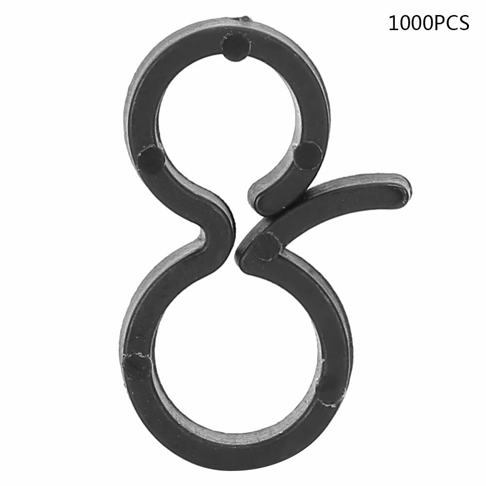 Клипсы Для Растений: 1000 Штук Высокая Емкость - Фиксаторы Для Стеблей Износостойкие Для Оранжереи - Садовые Аксессуары For Теплицы И Садоводов