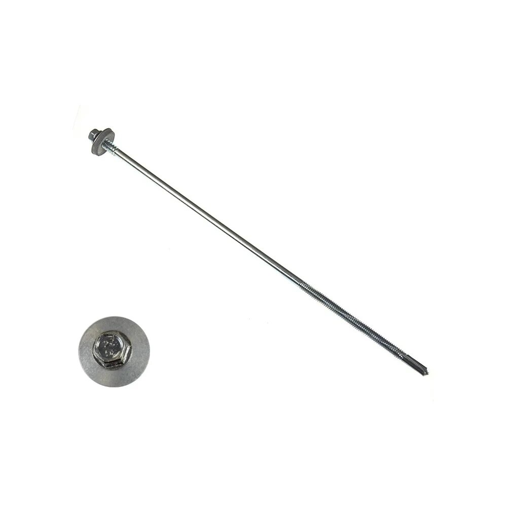 Kenner Саморез для с/панелей, удлинённое сверло 15 мм, 6,3/5,5х235 Kn (400шт) ссп235