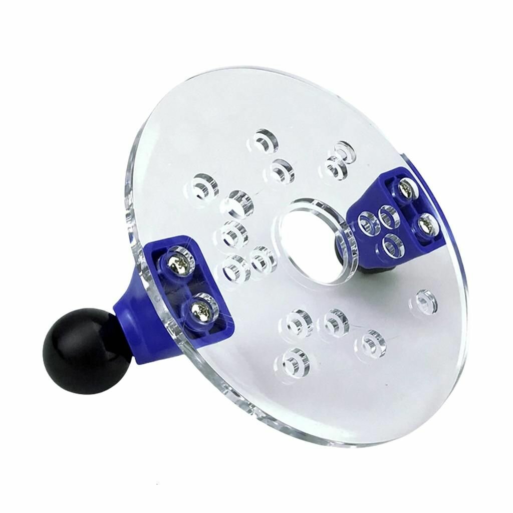 Универсальная монтажная пластина для фрезера с двумя ручками