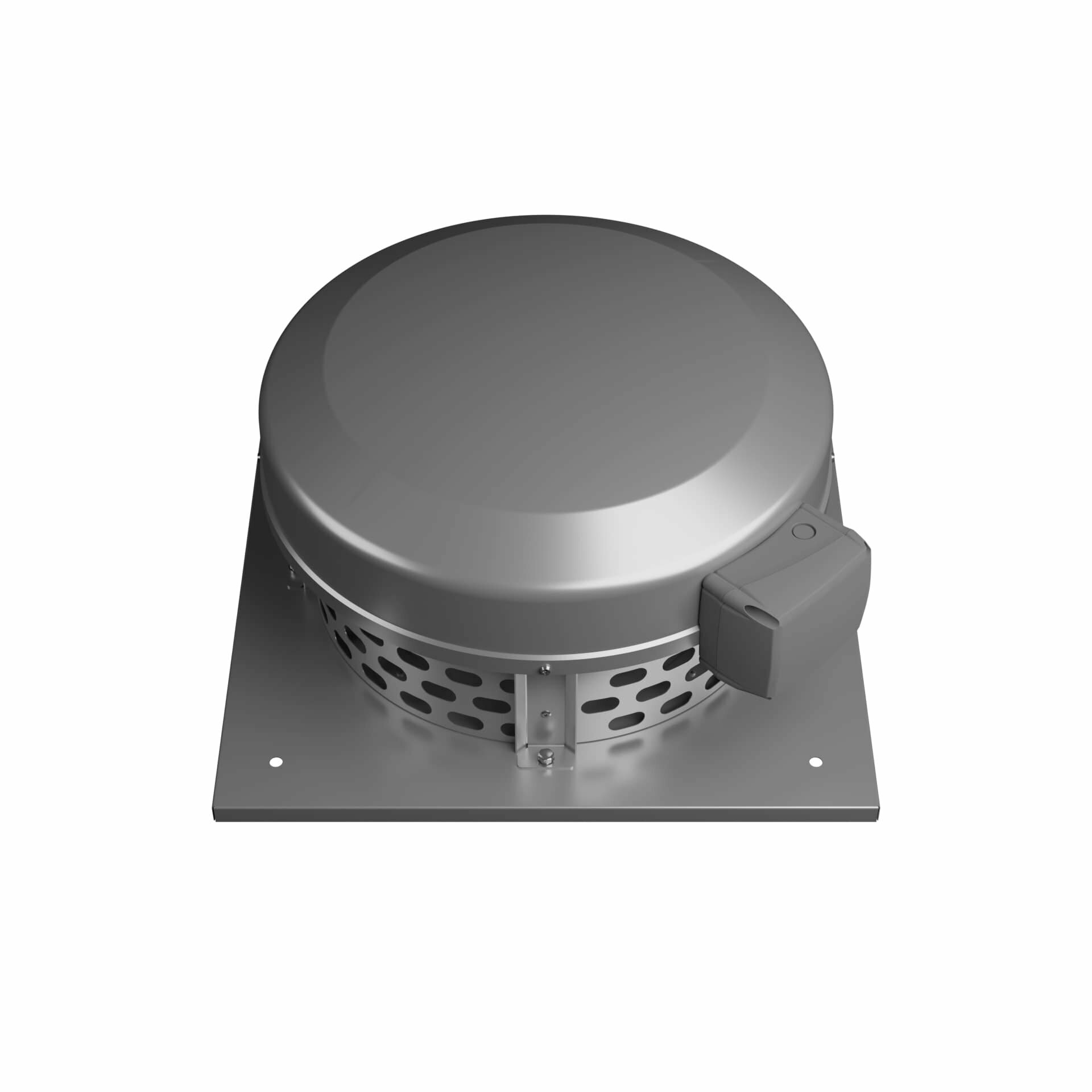 Крышный вентилятор ERA PRO ERF 280, центробежный, вытяжной, графитовый цвет