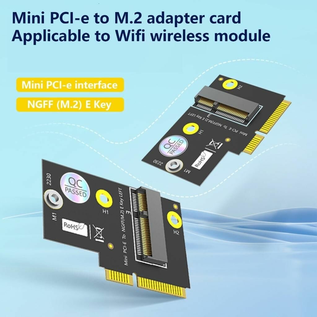 Mini pci e - M.2 плата адаптера — фото 1