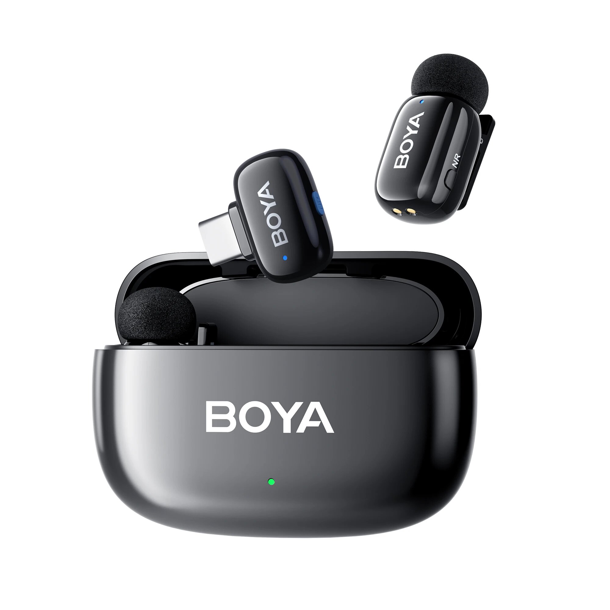 Boya Mini Беспроводной Лаvalier Микрофон 14(2TX-1RX-CC)Type-c