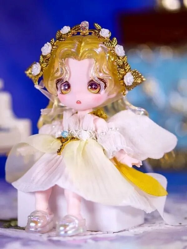 Кукла BJD 1/12 шарнирная Maytree OB11 аниме с одеждой и аксессуарами.(Весы )