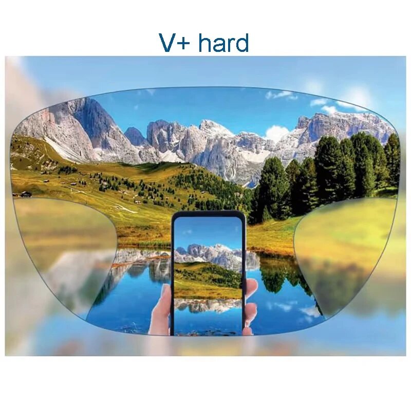 Прогрессивные мультифокальные линзы SO SMOOTH WIND для близорукости V hard, 1.74