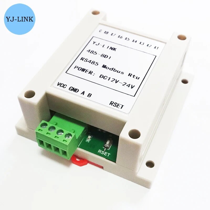 RS485 Modbus RTU 8-канальный модуль PNP