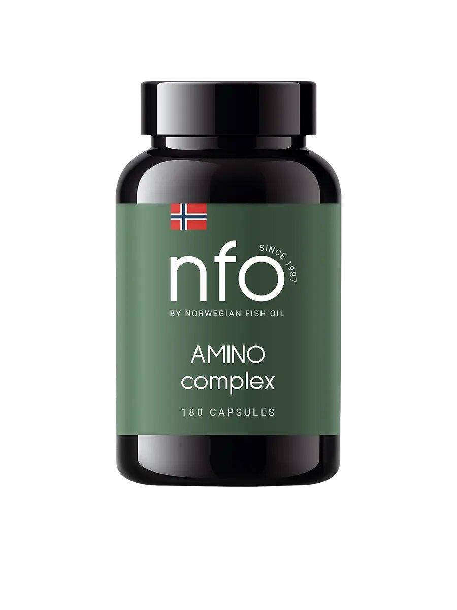 NFO Амино Комплекс/Amino Comlex капсулы по 475 мг 180 шт