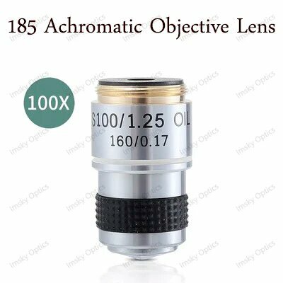 Объектив микроскопа 100X Achromatic 1.25 OIL