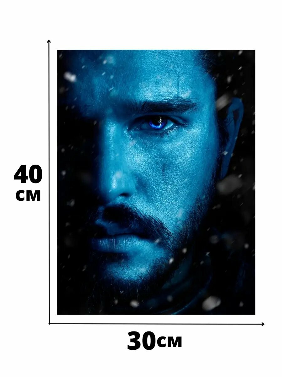 Постер Игра престолов, 30 x 40 см, материал бумага, без рамы