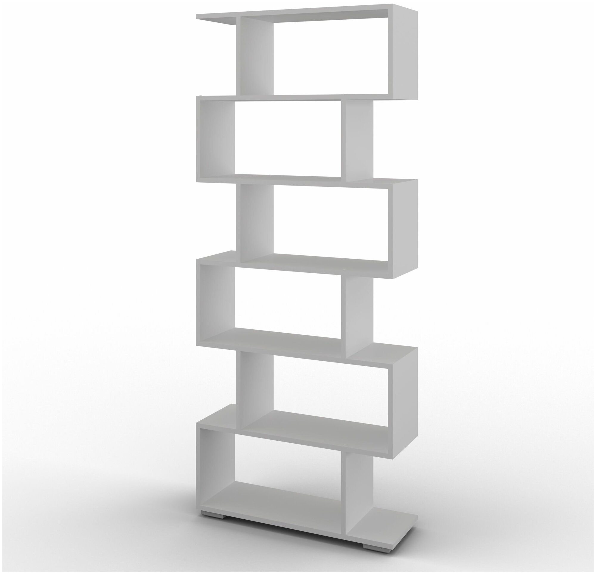 Шкаф-стеллаж Вайс белый