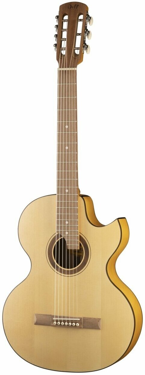 RGB Гитара акустическая, 7-ми струнная, с вырезом, Doff