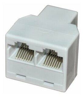 Адаптер проходной Rexant 03-0103 RJ-45(8P-8C) (гнездо - 2 гнезда)