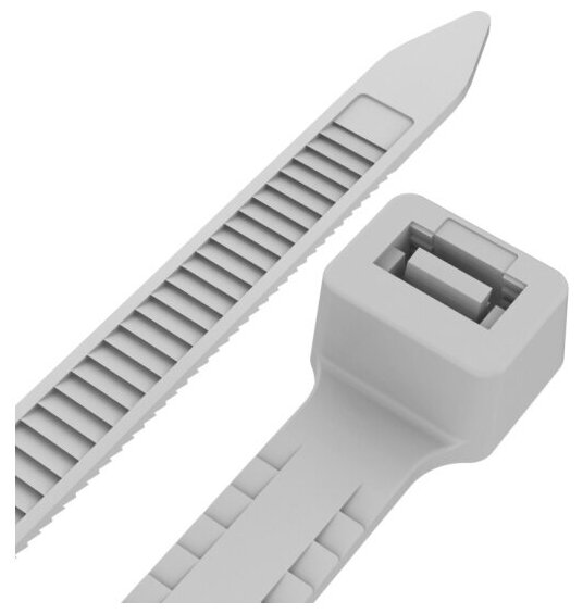 Хомут-стяжкa нейлоновый с тройным замком Rexant 150x3.6 мм, белый, упаковка 100 шт.