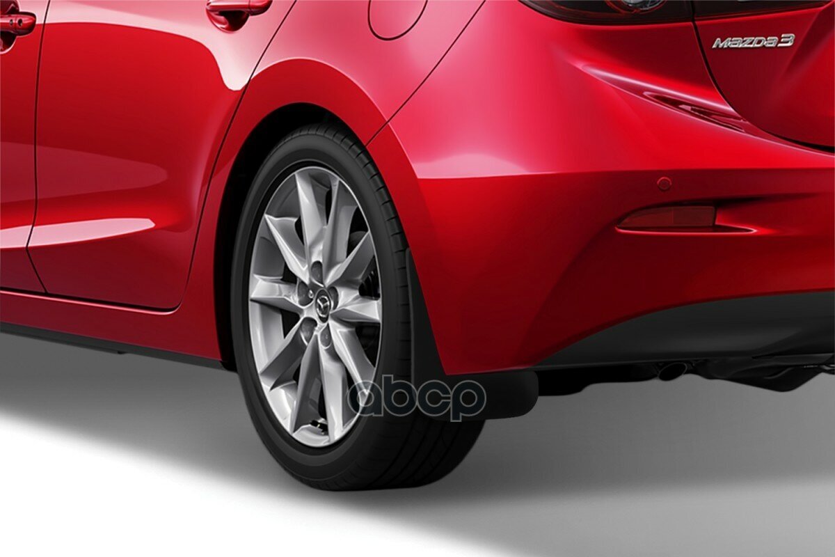 Брызговики задние MAZDA 3, 2013->, хб. 2 шт. (полиуретан) FROSCH арт. NLF3327E11