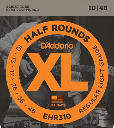 Комплект струн для электрогитары D'Addario EHR310