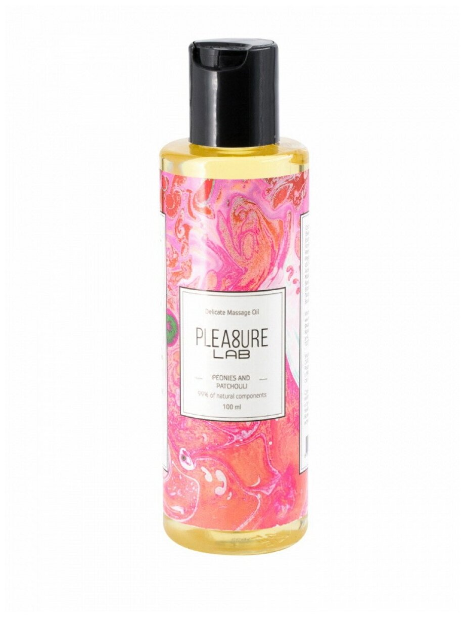 Массажное масло PLEASURE LAB DELICATE пионы И пачули (100 мл)