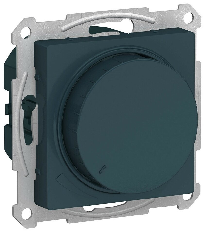 ATLASDESIGN светорегулятор (диммер) повор-нажим, LED, RC, 400Вт, мех, Изумруд , SCHNEIDER ELECTRIC ATN000823 (1 шт.)