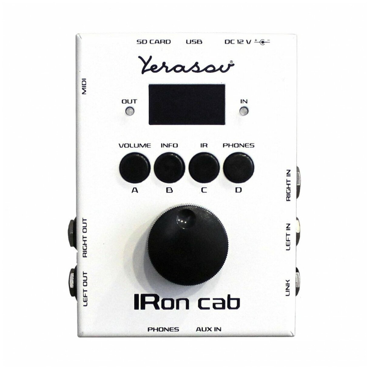 Yerasov Iron Cab (IR on CAB) стерео спикерсимулятор White