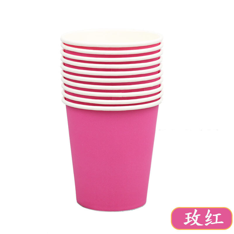 Бумажные стаканчики для детского сада, раннего развития и творчества, одноразовые стаканчики для воды, утолщенные