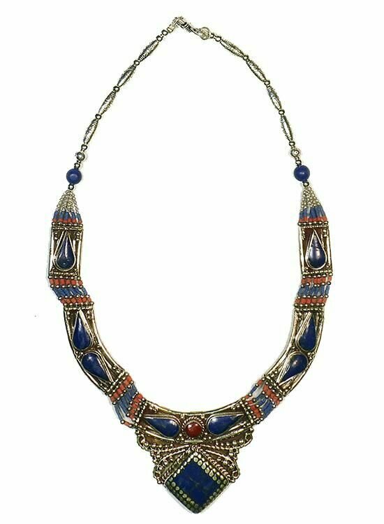 Колье, искусственный камень