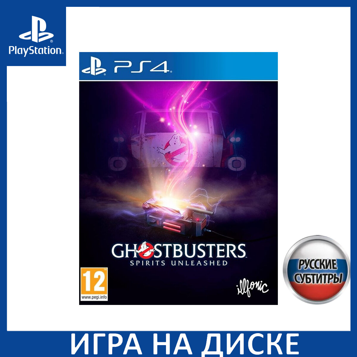 Игра Ghostbusters (Охотники за приведениями): Spirits Unleashed PS4, PS5 Русская Версия Диск на PlayStation 4 и PlayStation 5