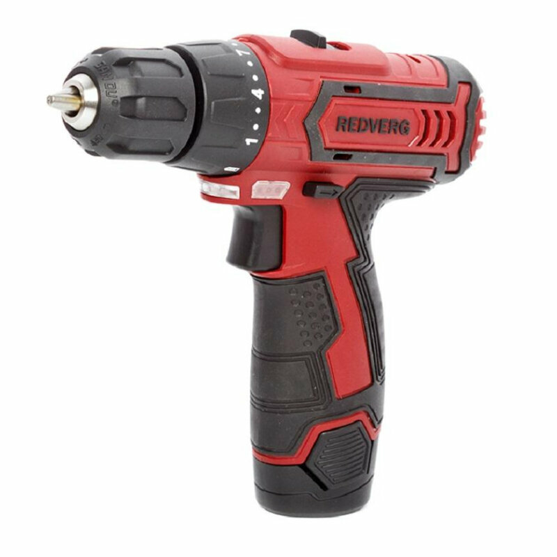 Дрель-шуруповерт аккум. REDVERG 10.8В, 25Нм, 2АКБ (1.5Ач) (RD-SD10L/2Y), 1534301