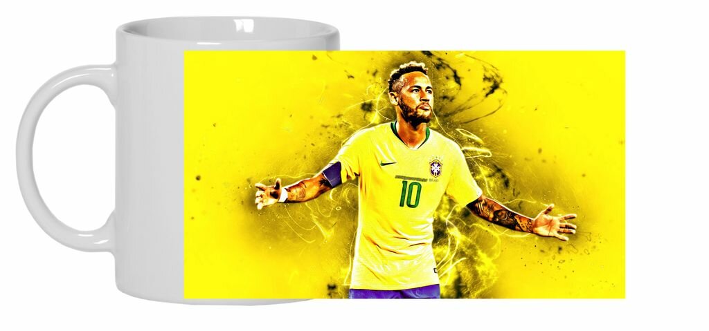 Кружка Неймар да Силва Сантос Жуниор, Neymar da Silva Santos Junior №5, кружка-хамелеон