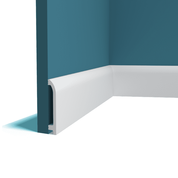 Плинтус напольный ударопрочный Р152 Перфект Плюс 125*21*2000мм 1 штука