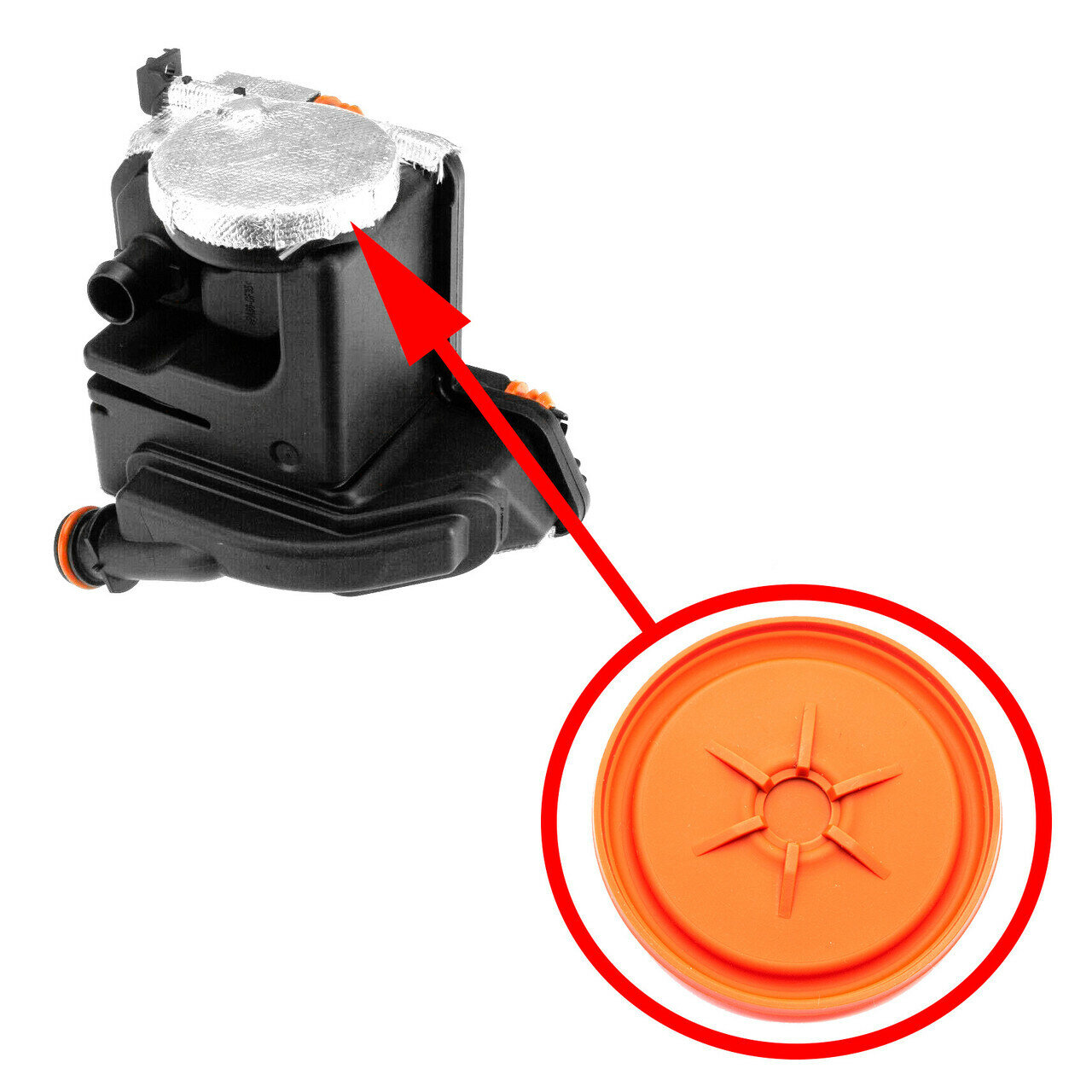 Мембрана маслоотделителя Audi 4.0 TFSI 079103542B