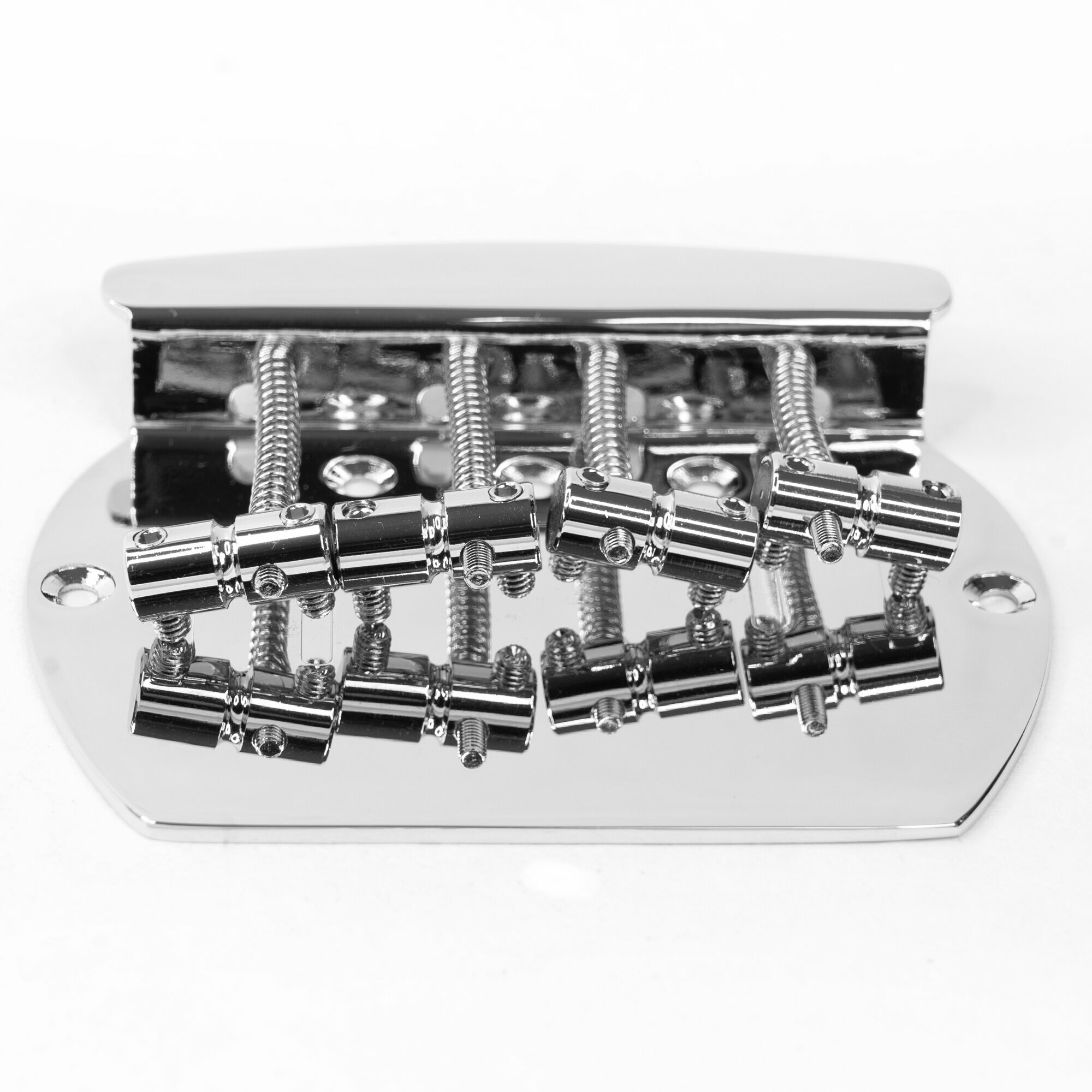 Бридж для 4-струнной бас-гитары PARTSLAND BB-022-CR, хром