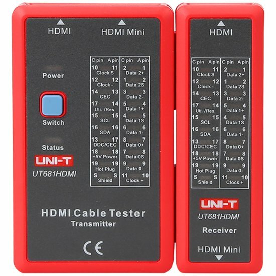 Тестер проводки Uni-t UT681HDMI