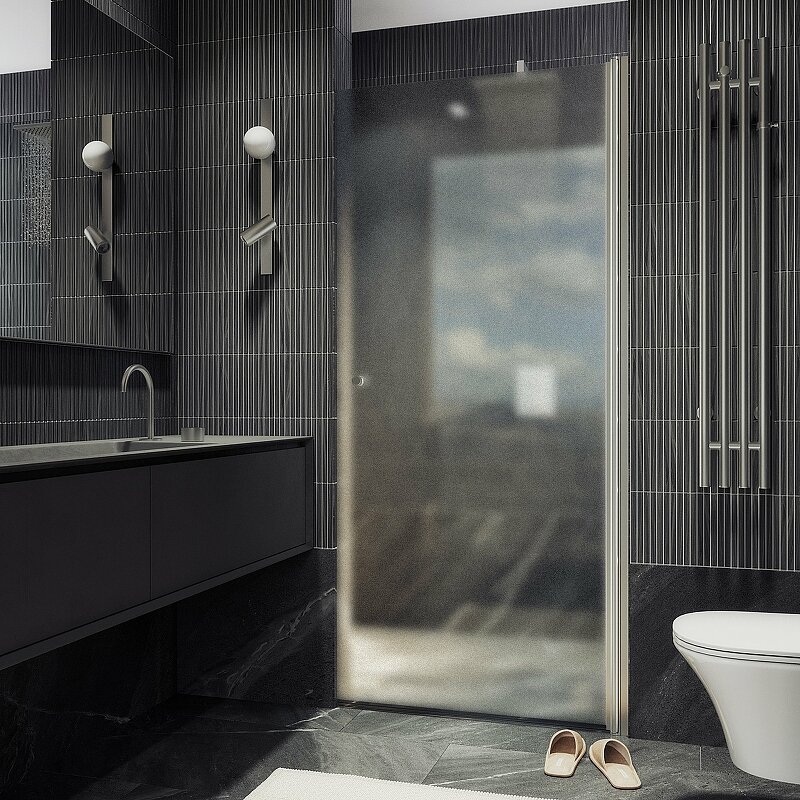 Душевая дверь MaybahGlass 198х90 MGD-814-5 матовая