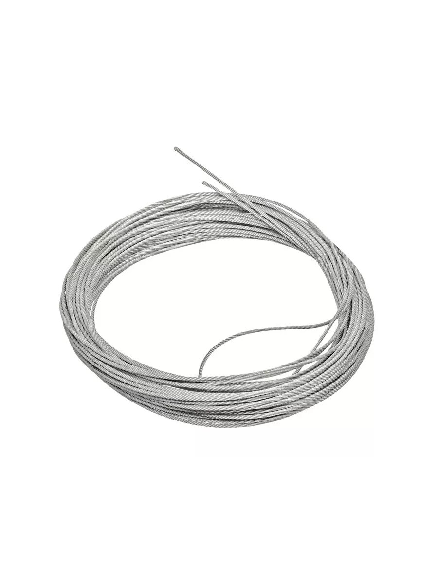 Трос d3мм 10 метров для капканов, оцинк. (0714-10)