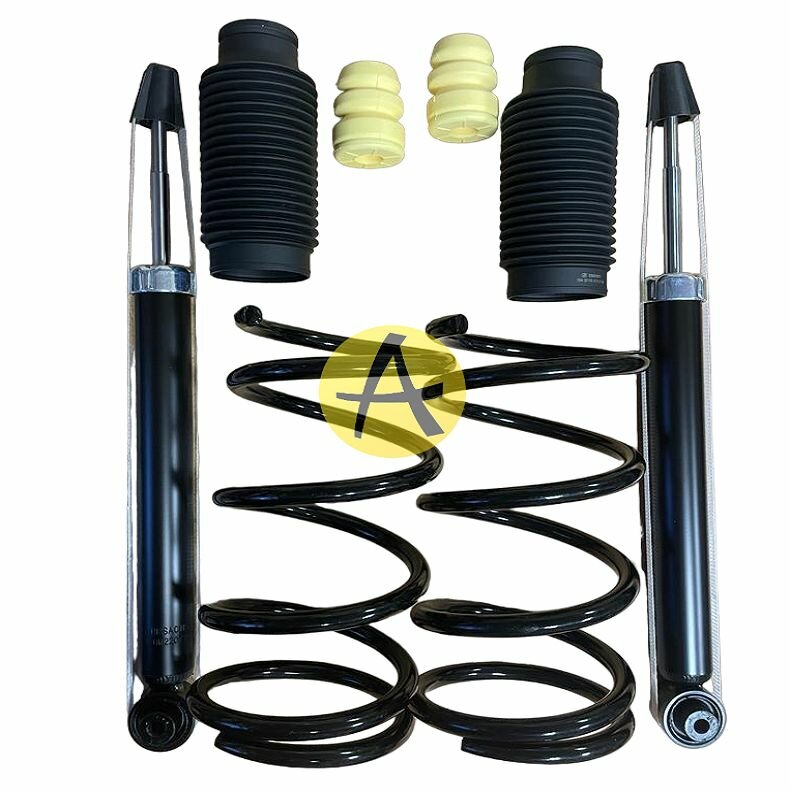 Комплект задней подвески Hyundai Getz 2002- / Гетц (пружины + амортизаторы + пыльники + отбойники)