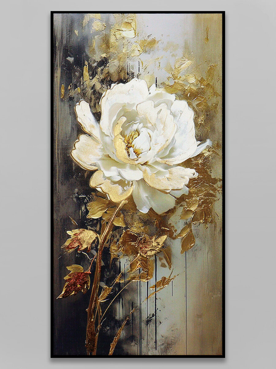 Картина на стену для интерьера Декарт настенный декор панно в раме багете в гостиную ванную детскую для офиса лофт пейзаж абстракция