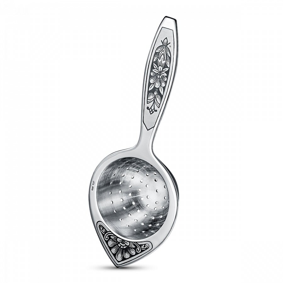 Серебряное ситечко для чая