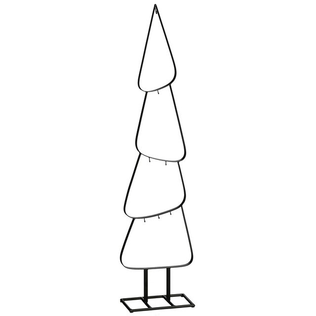 Декоративная елка из металла Funny Forest 90*22 см черная, Edelman, 1136330