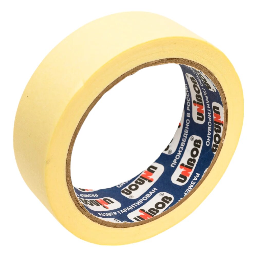 Малярная клейкая лента UNIBOB 30 мм х 25 м 214978