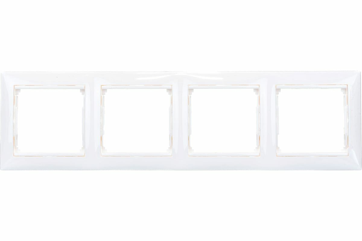Legrand DIY Valena Белый Рамка 4-ая горизонтальная, 694255, серия Valena DIY