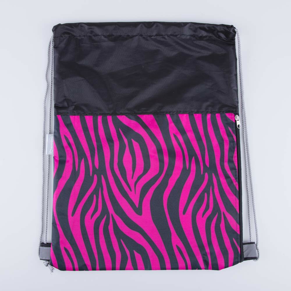 Мешок для сменной обуви с принтом Зебры котофей 02808144-20 размер разм.40*50