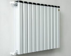 Алюминиевый радиатор PIONEER 100см, 14секций белый 500*1000*85