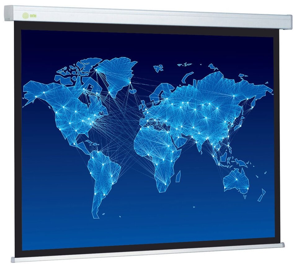 CACTUS Экран Cactus 150x150 Wallscreen CS-PSW-150x150 1:1, настенно-потолочный, рулонный