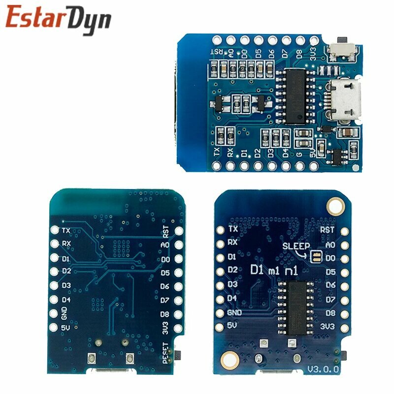 Estardyn D1 Mini NodeMcu V3.0.0, Синий — фото 1